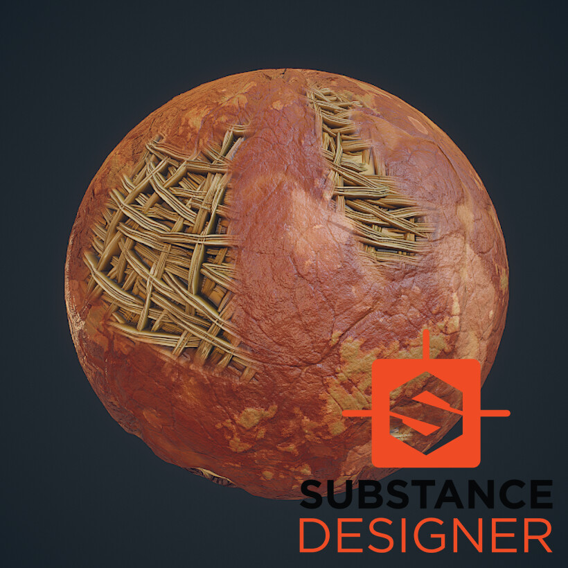 ArtStation - Stylized mud walls