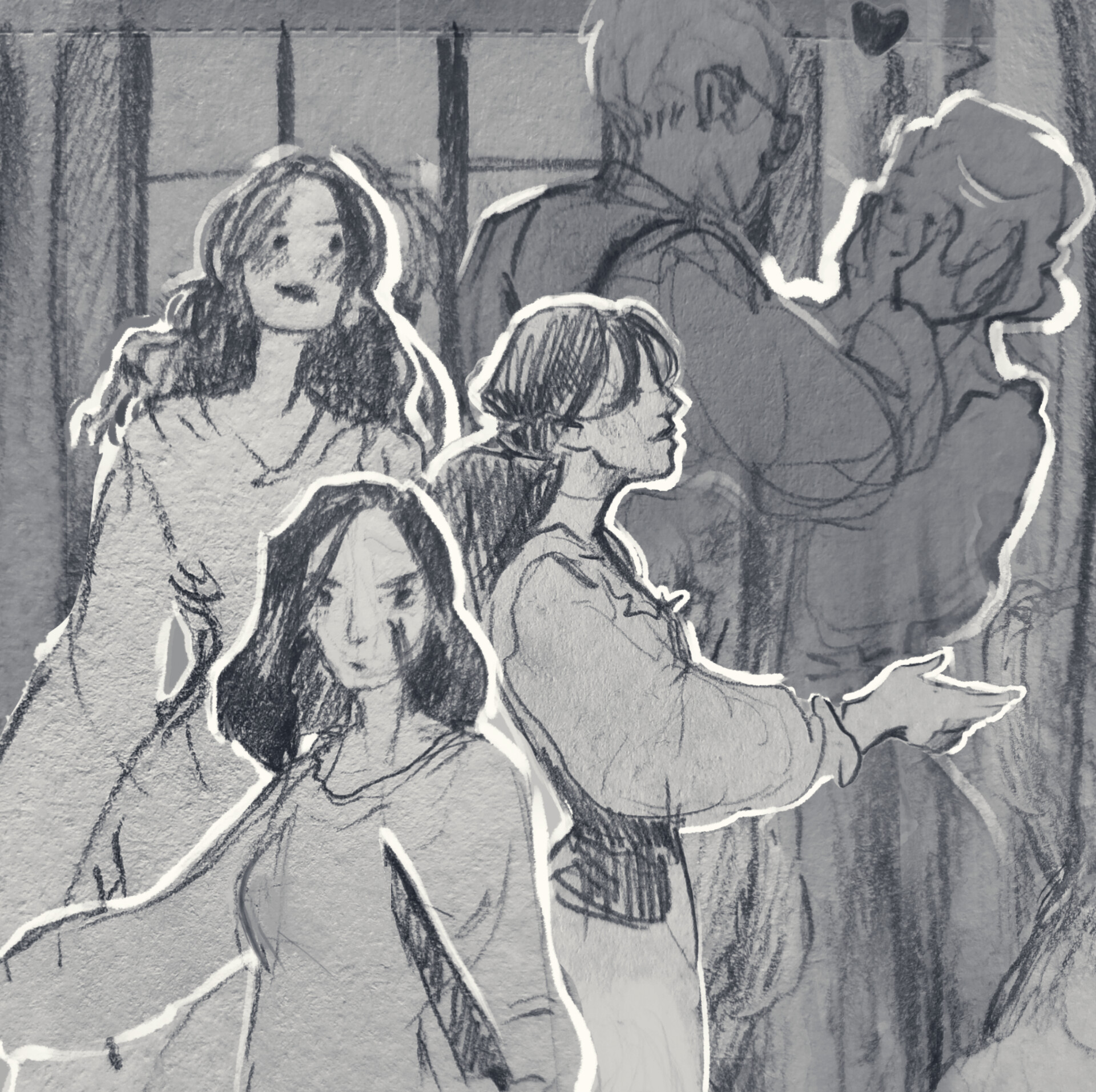 ArtStation - Jane Austen Style characters