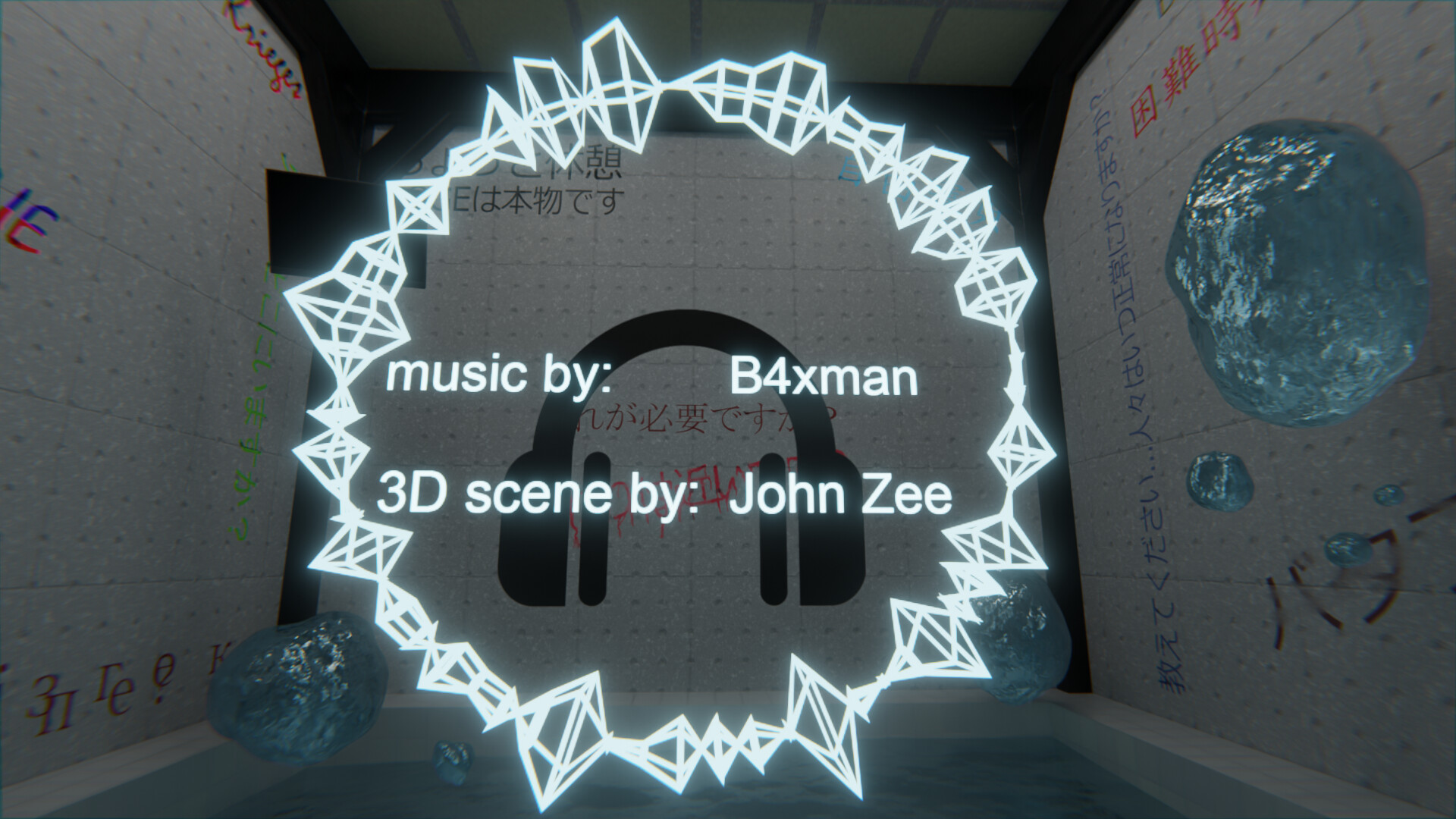 ArtStation - AUDIO VISUALIZATION (B4xman - UNDERGAME)