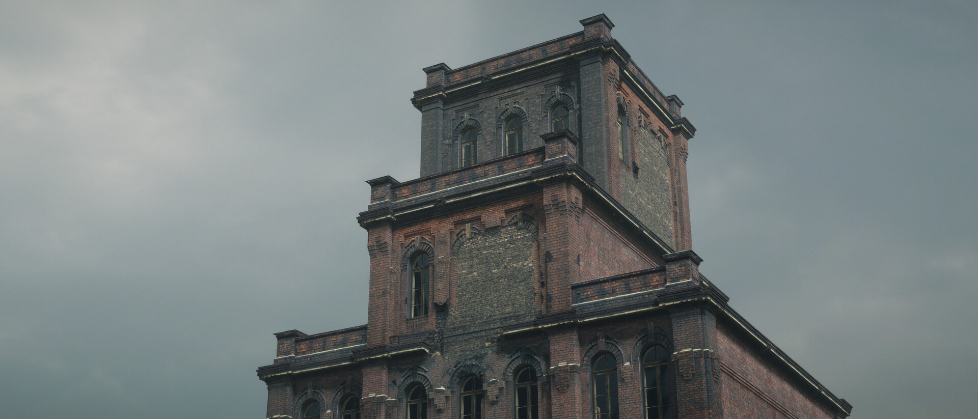 ArtStation - "Red triangle" factory building