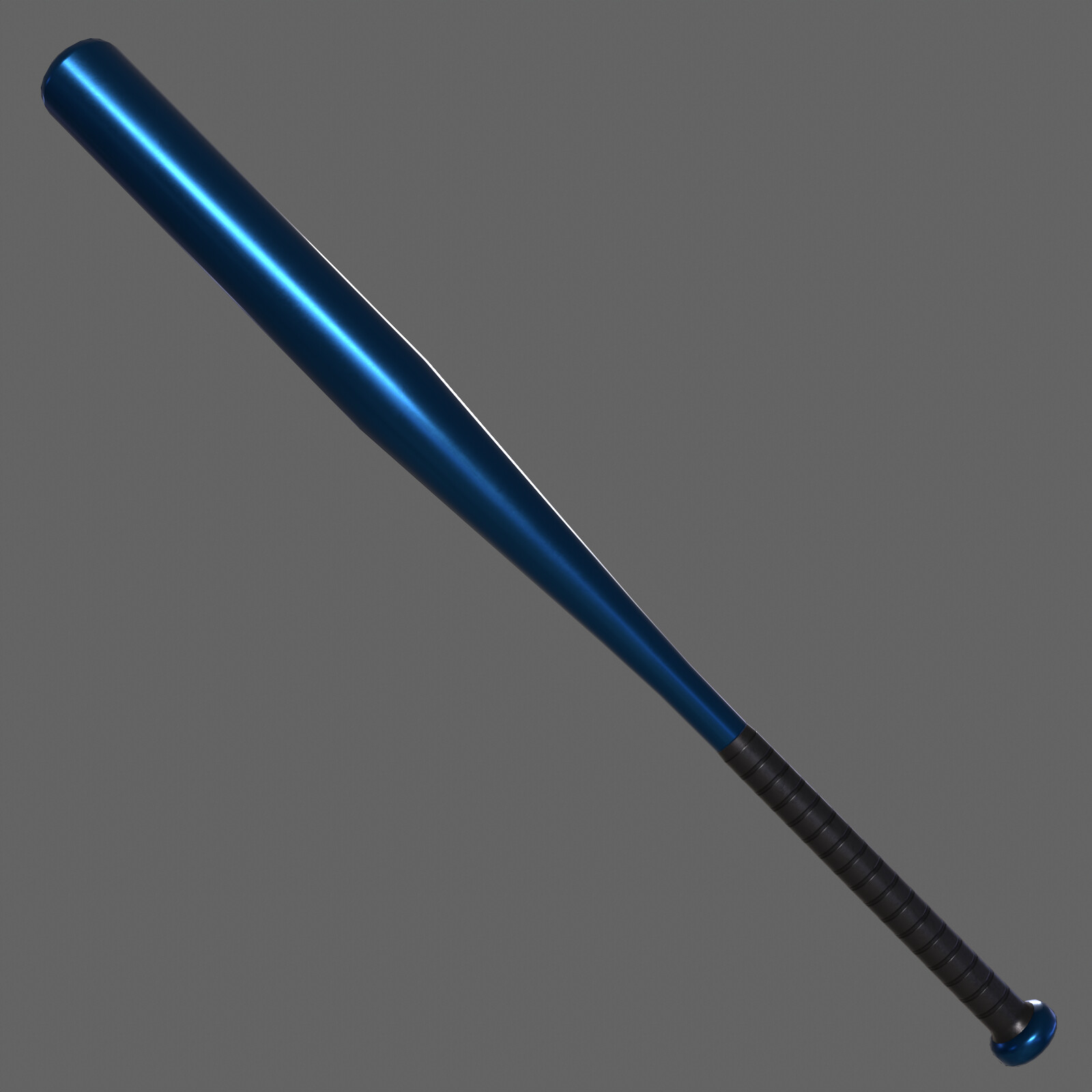 ArtStation - PBR Baseball Bat Blue