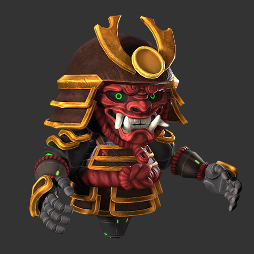 ArtStation - Samurai Robot