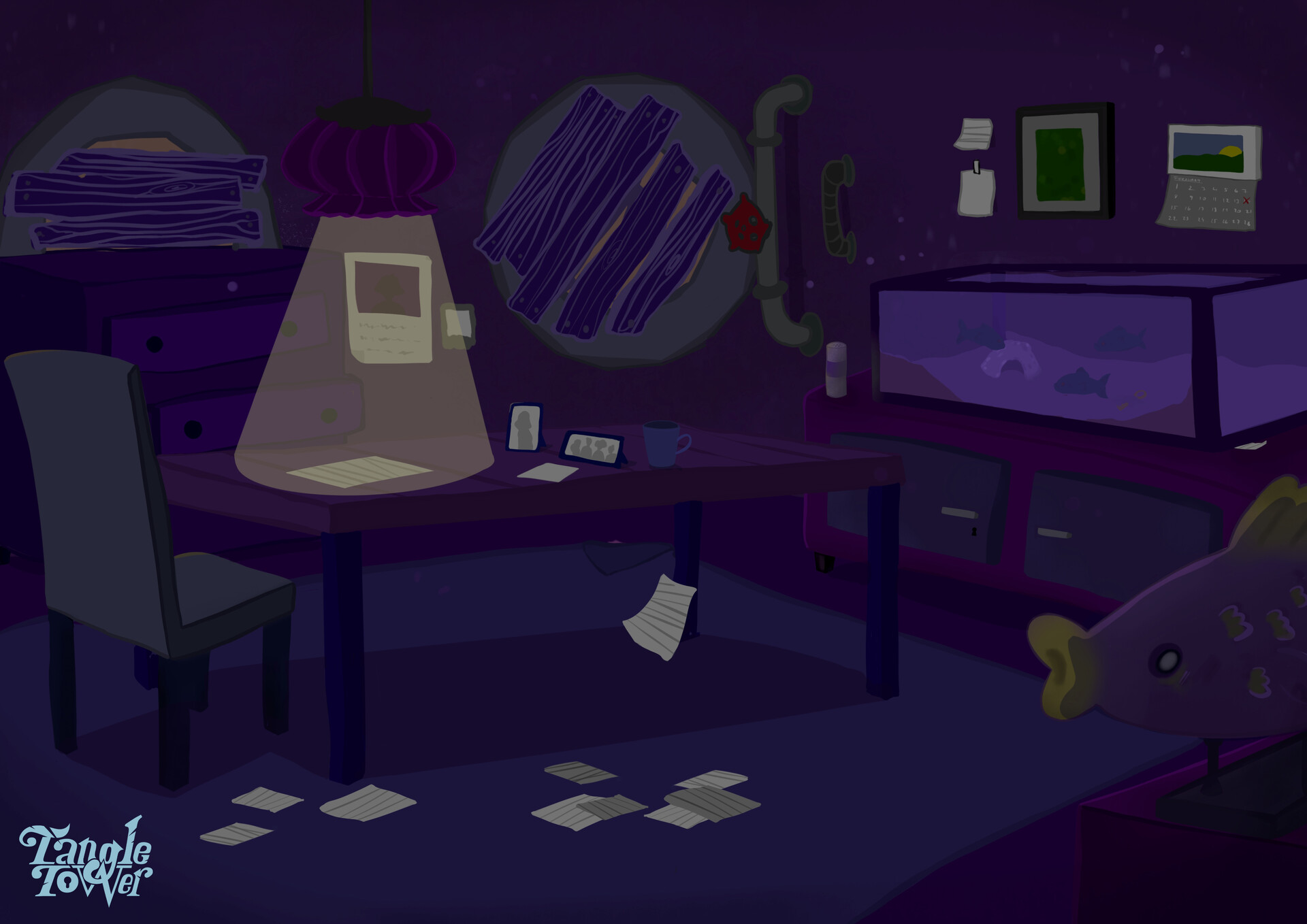 ArtStation - Tangle Tower Design (School Work)