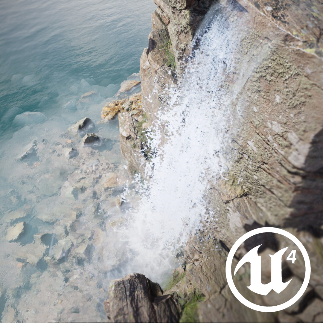 ArtStation - Waterfall - VFX