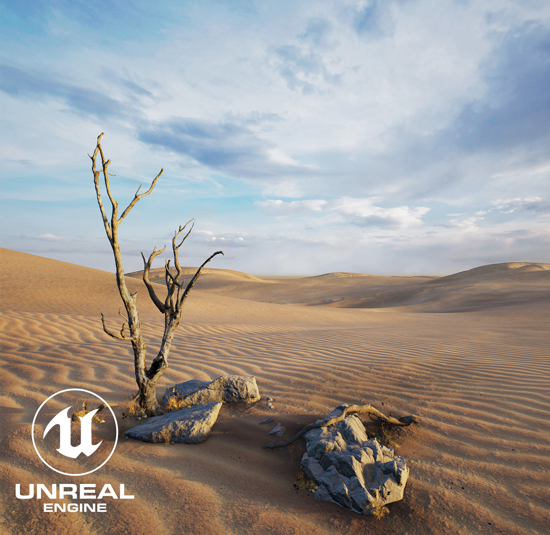 ArtStation - World Creation Exercise - UE4 (Desert)