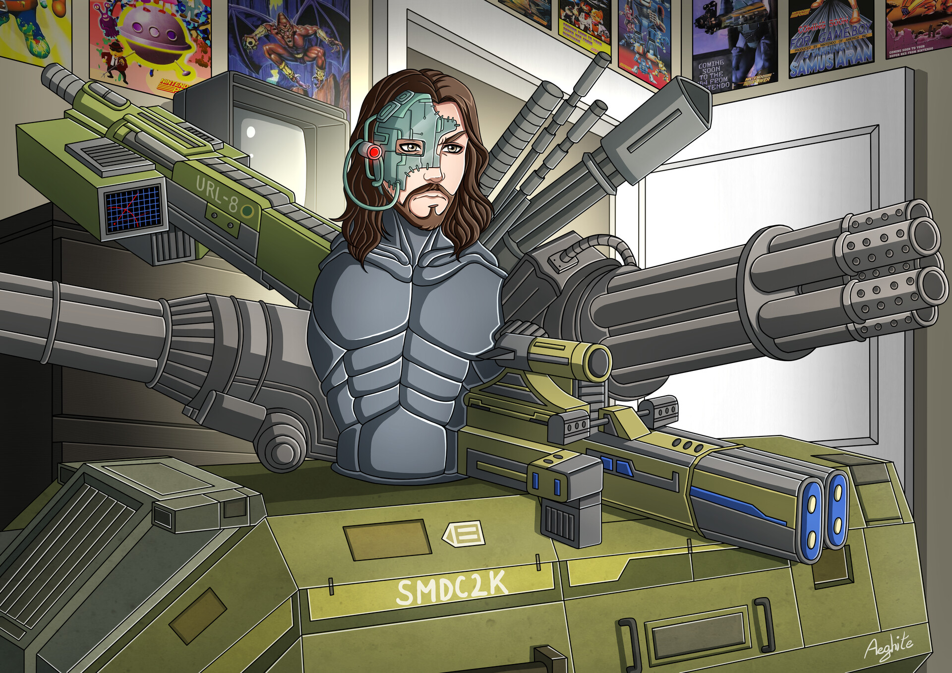 ArtStation - Super Mecha Death Christ