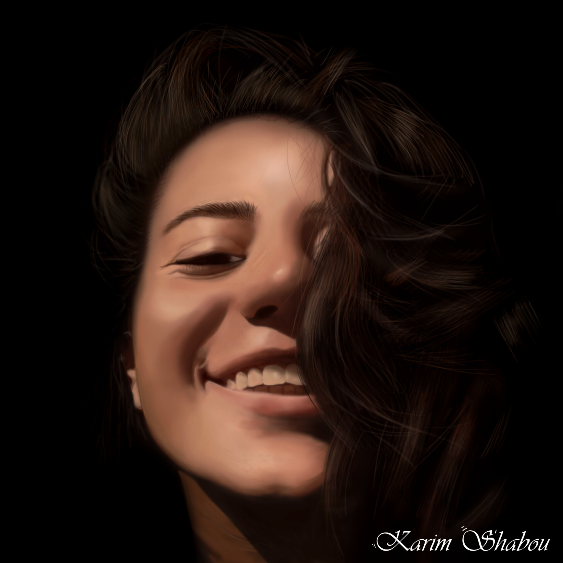 ArtStation - Digital Potrait