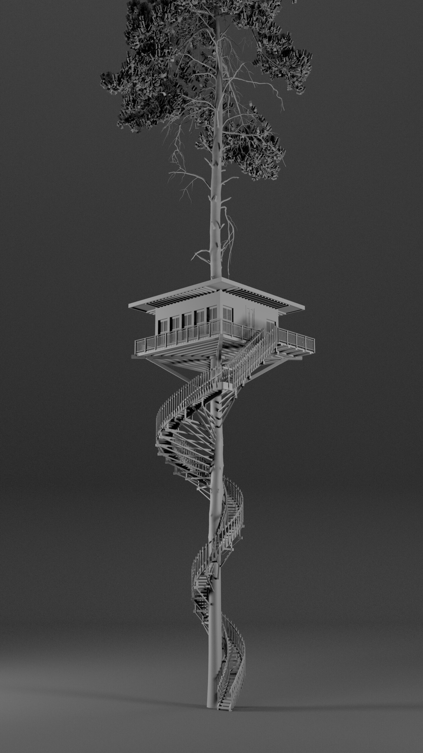 ArtStation - Procedural Tree House - Houdini Digital Asset
