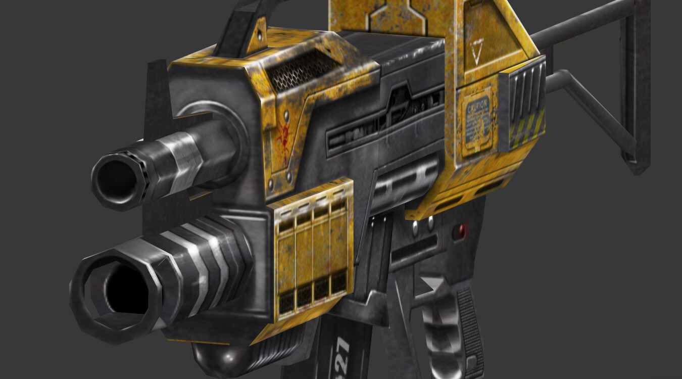 ArtStation - Unreal Engine Gun Texture