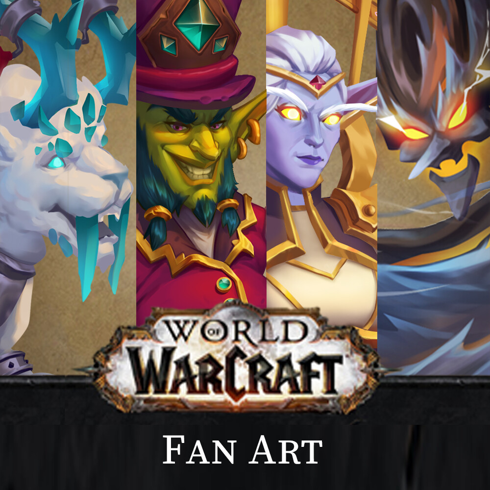 ArtStation - WOW: Bards - The Elemental hunters.
