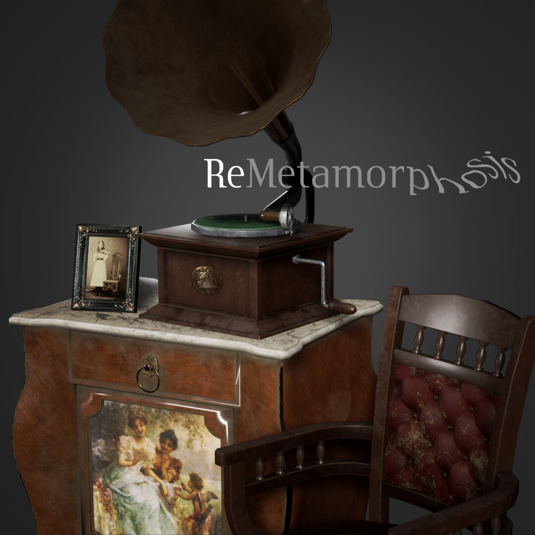 ArtStation - Victorian Style Props - Abandoned (Part III)