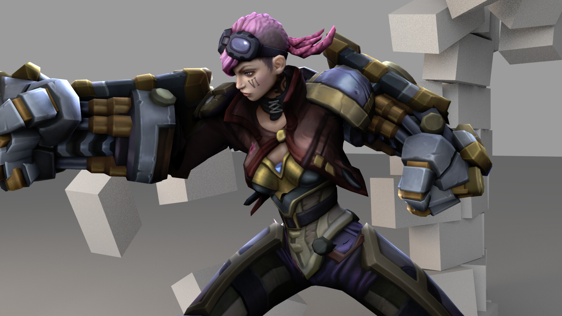 ArtStation - Vi Wild Rift Intro - May AnimChallenge