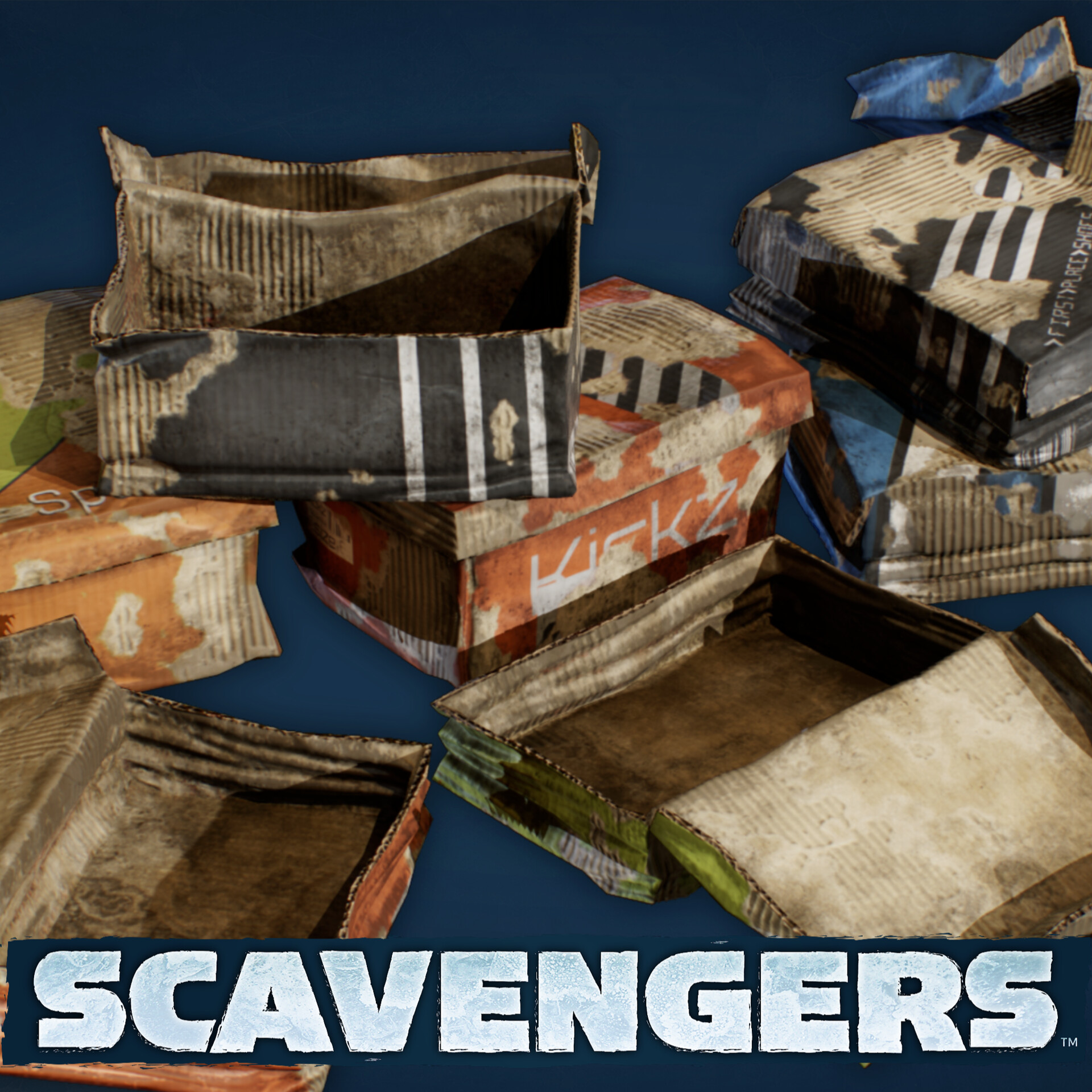 ArtStation - Scavangers - Props