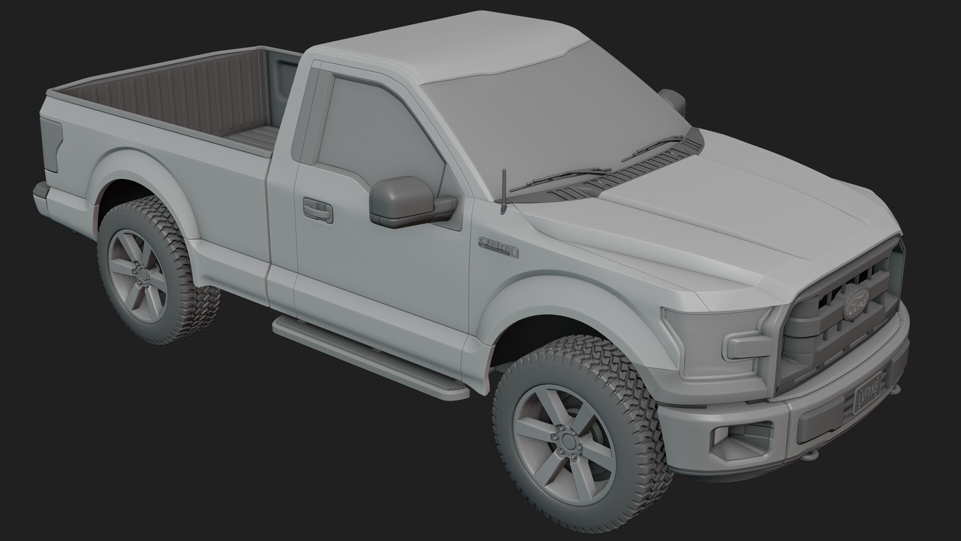 ArtStation - Ford F150 2017