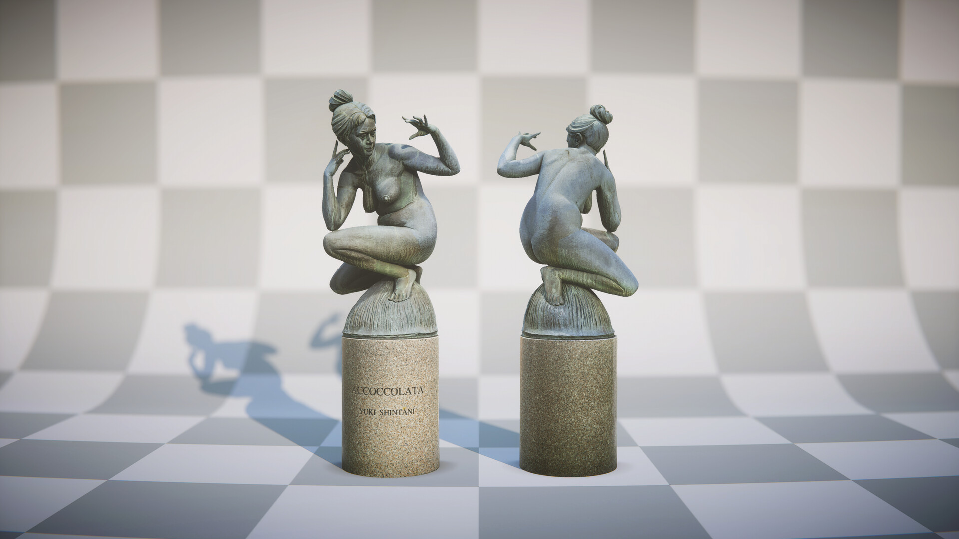 ArtStation - Photogrammetry Accoccolata Statue
