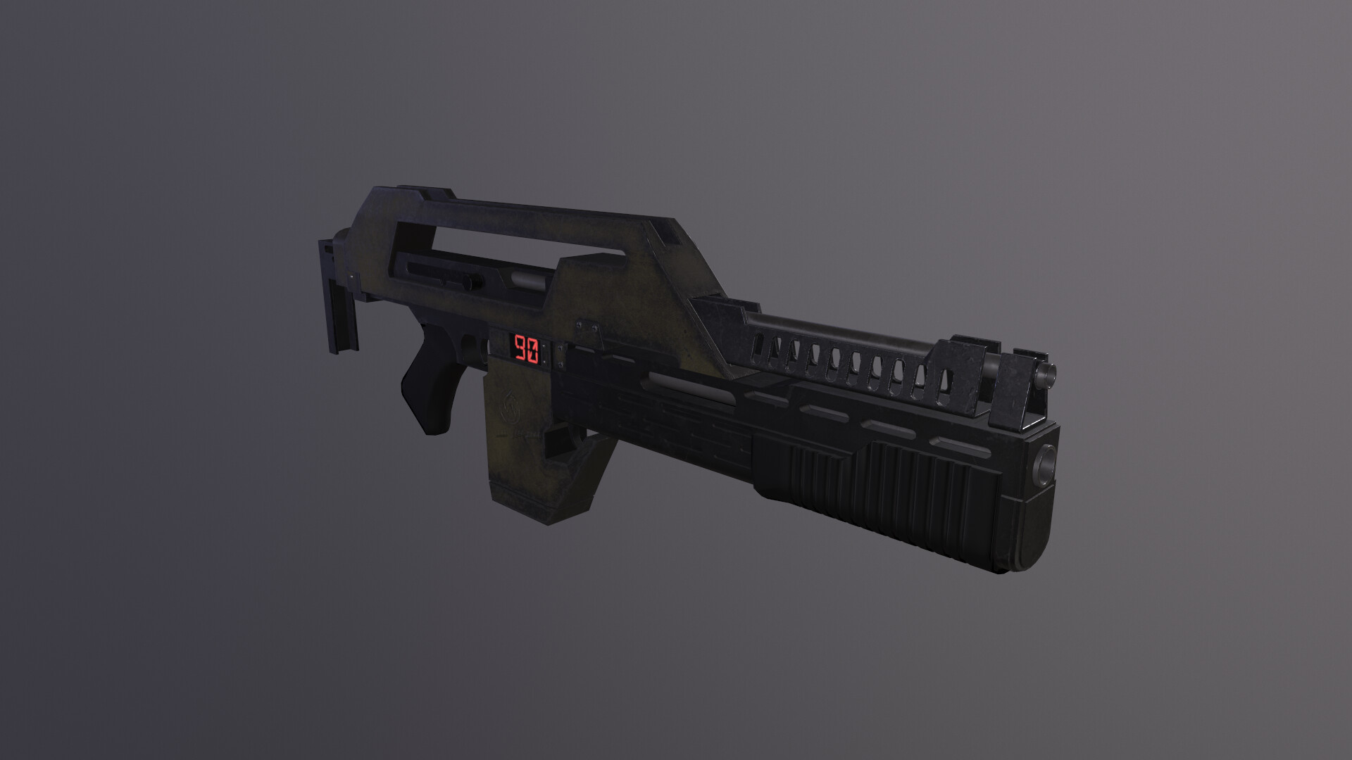 ArtStation - M41A Pulse Rifle