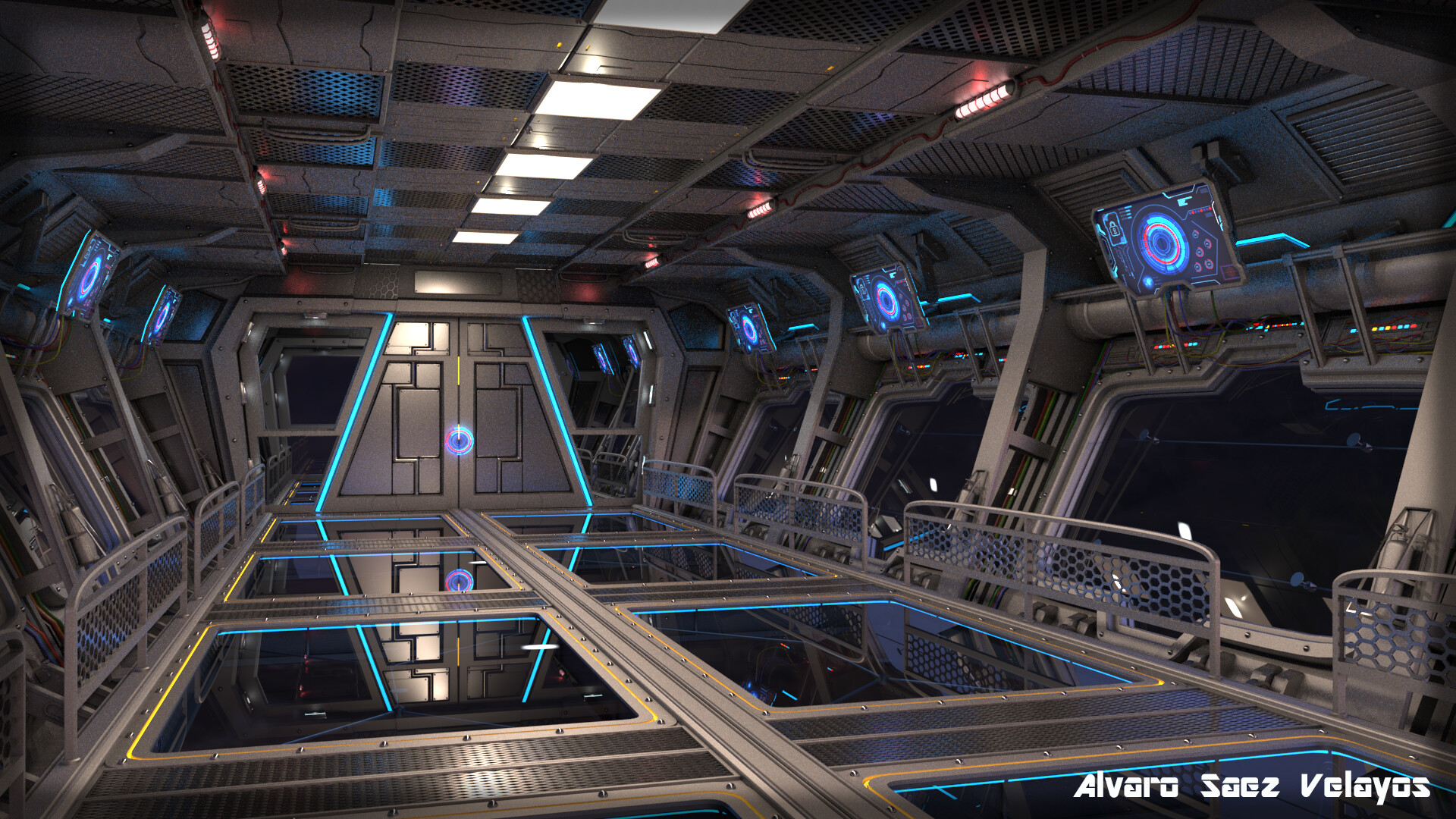 ArtStation - Inside the Spaceship