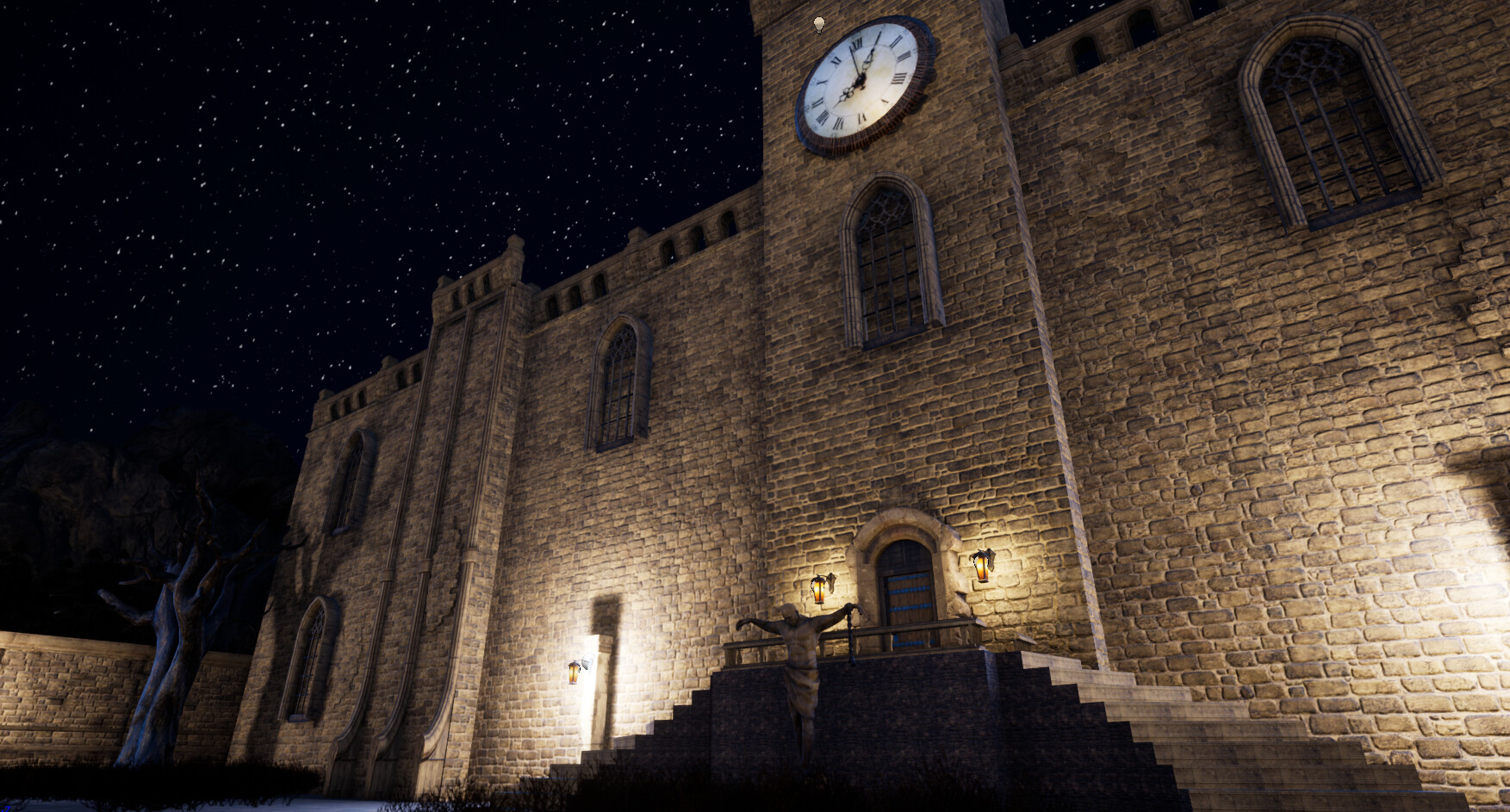 ArtStation - Abandoned Asylum