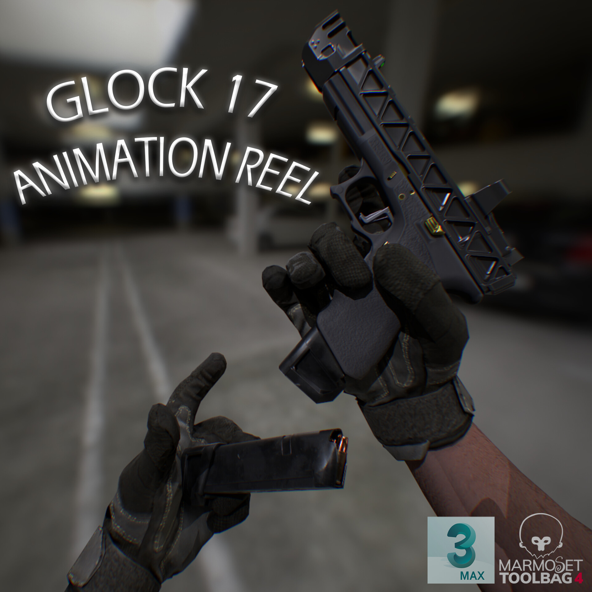 ArtStation - Glock 17 Animation Reel