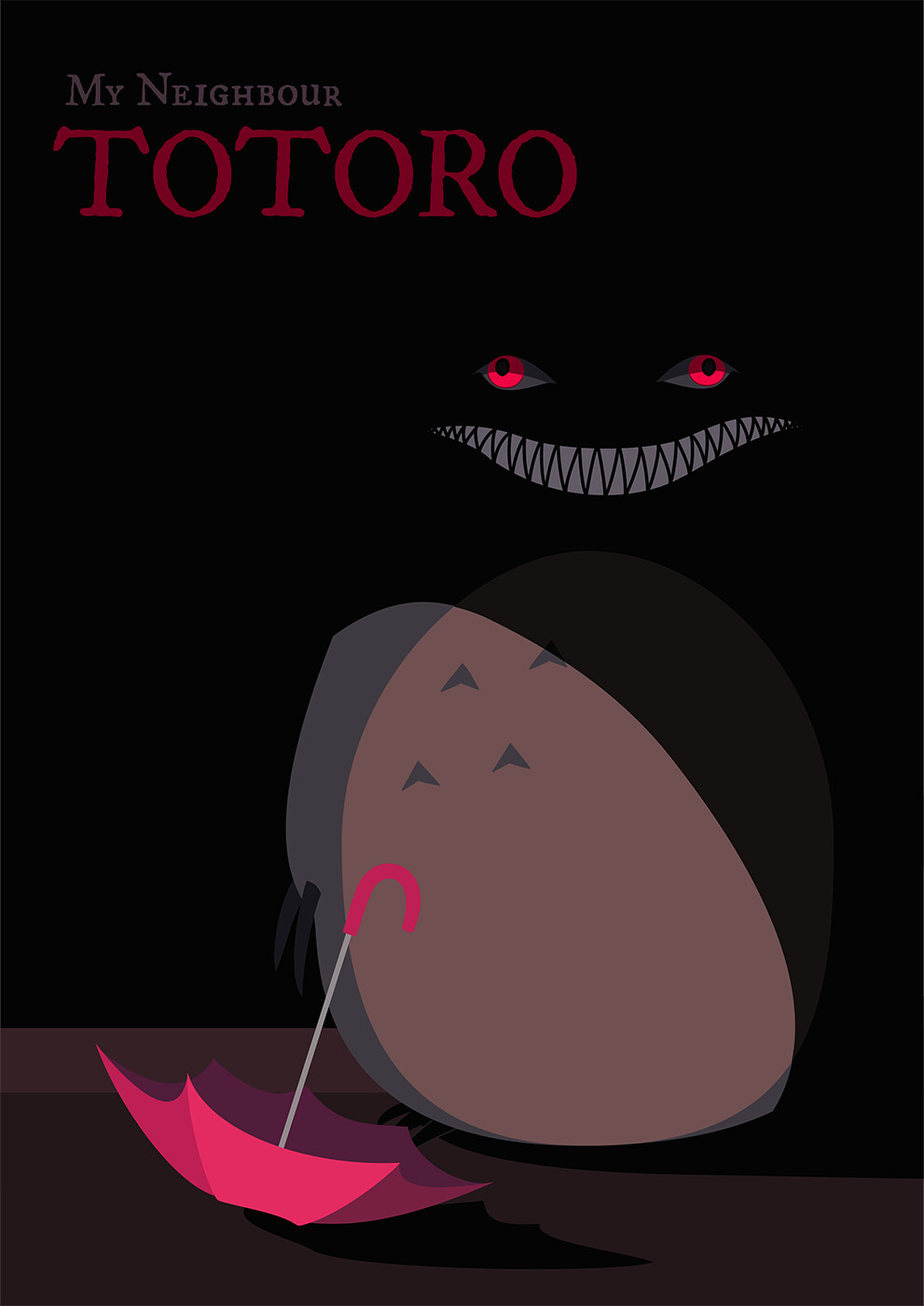 ArtStation - Horror Totoro