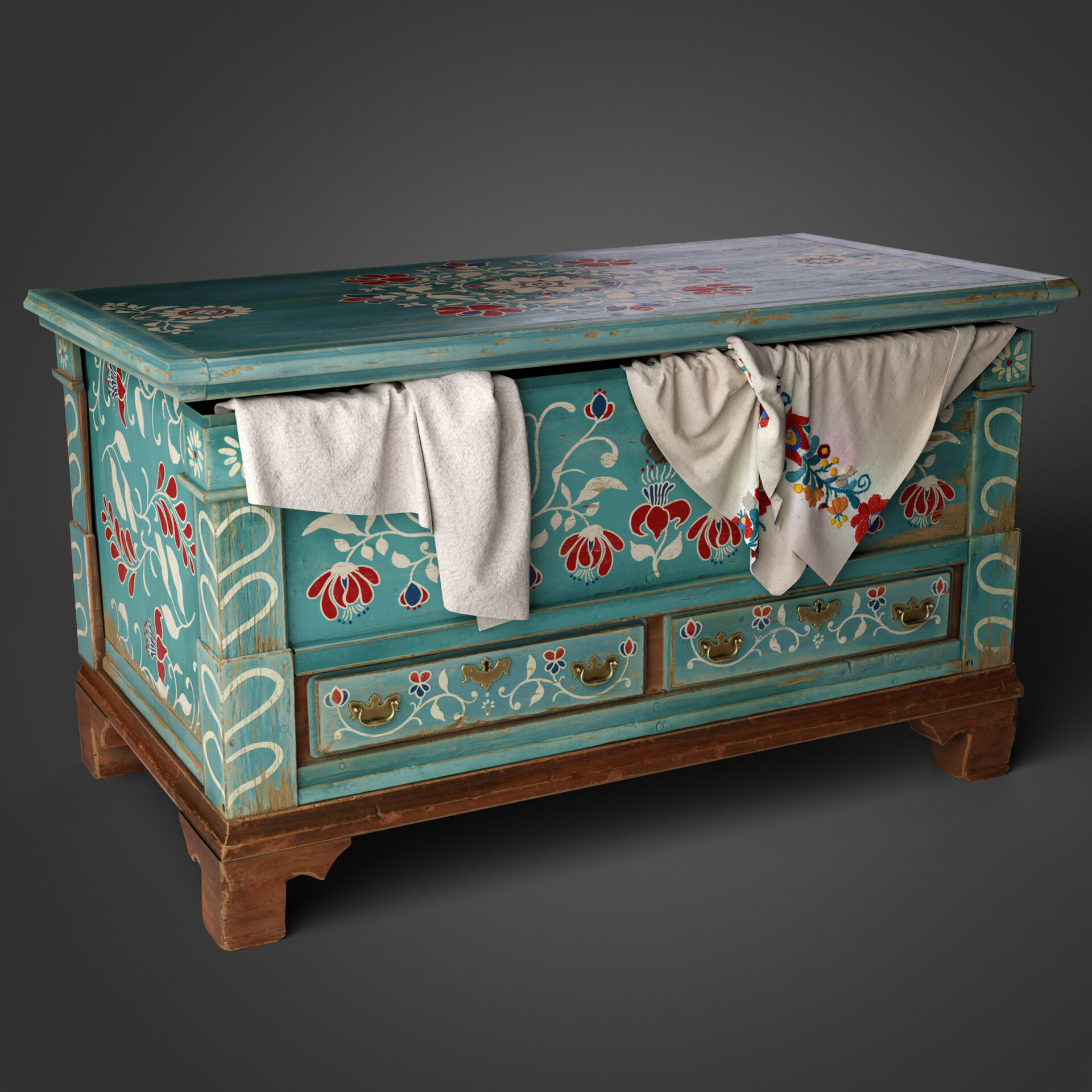 ArtStation - Dower Chest