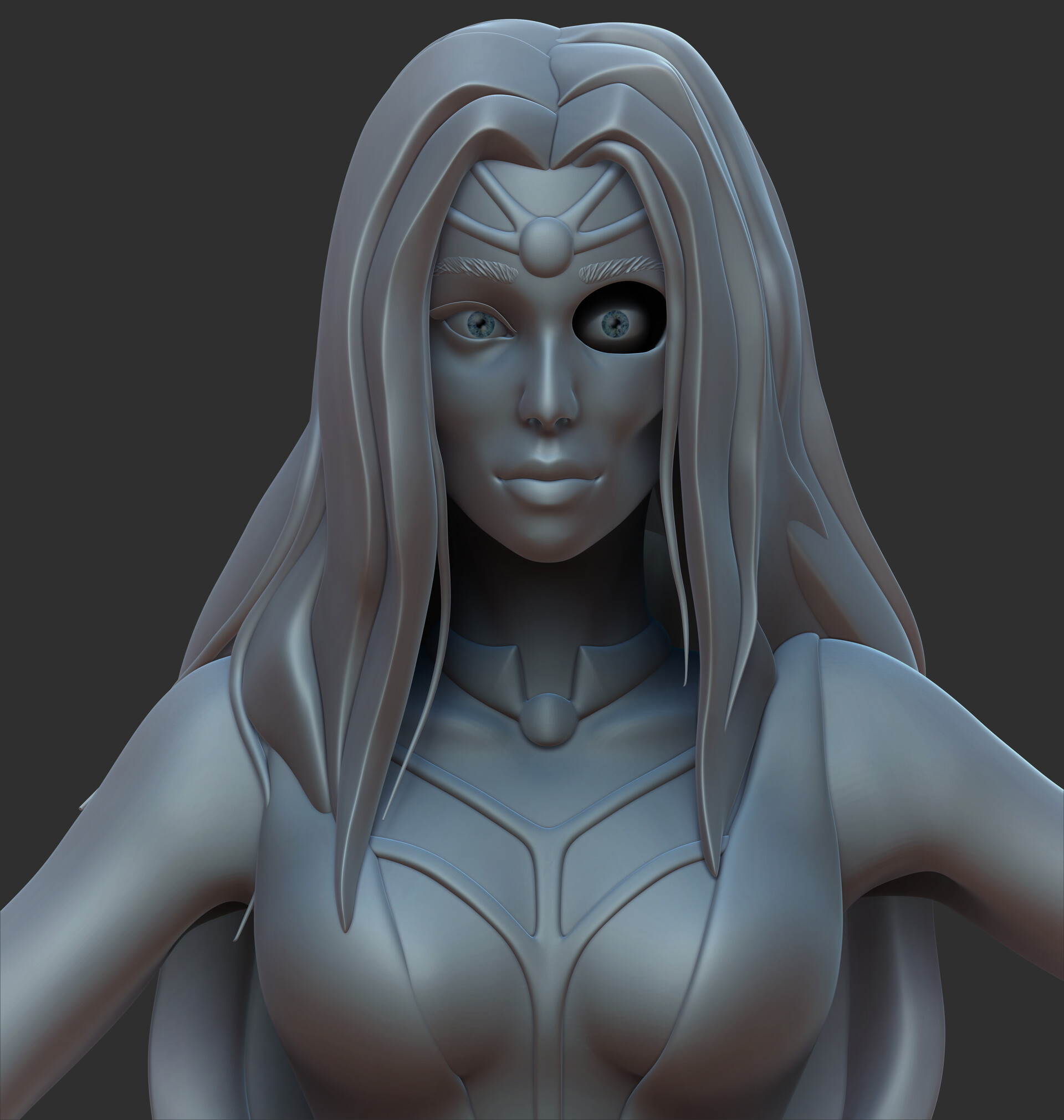 ArtStation - Hel, the mistress of Helheim.