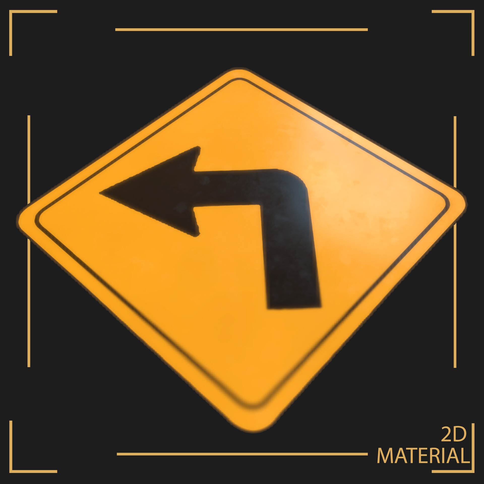 ArtStation - Road Traffic Signs Material SD