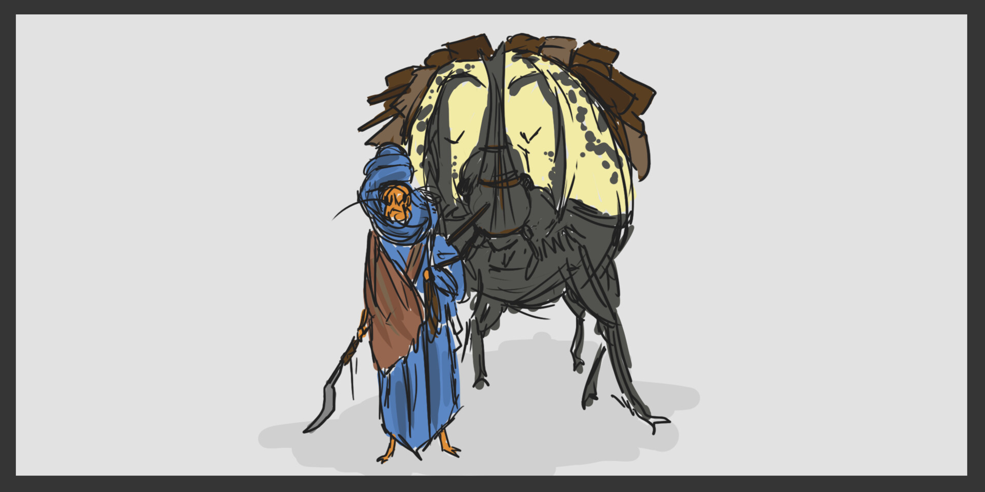 ArtStation - Ant Concept Art - Character