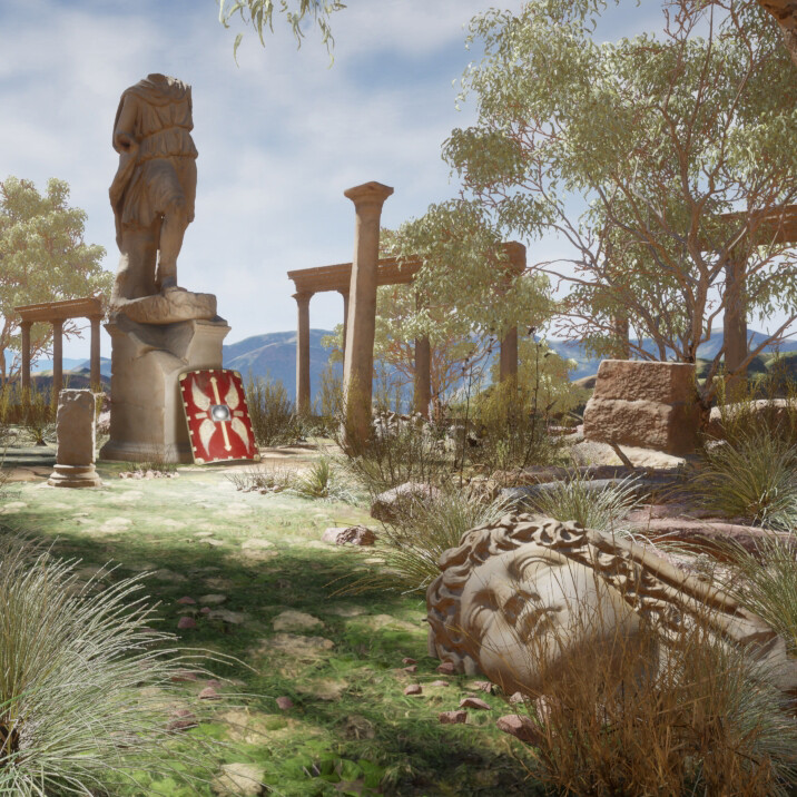ArtStation - Roman Ruin - Unreal Engine