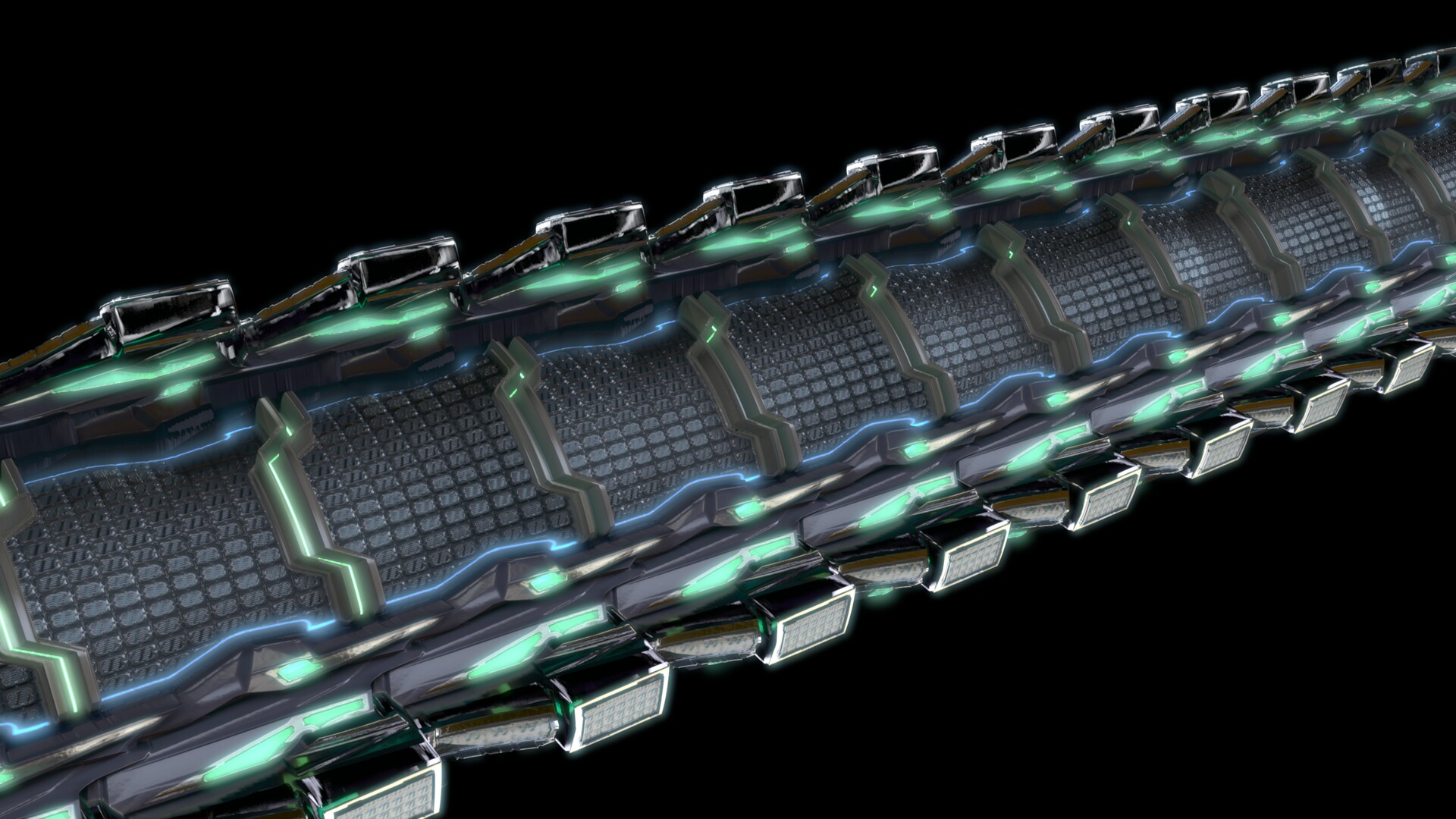 ArtStation - SF -Power cable- Displacement Texture