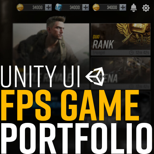 ArtStation - [GUI design] FPS game UI (UGUI)