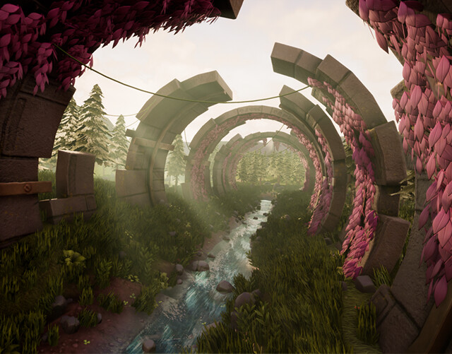 ArtStation - Stylized Outdoor Environment