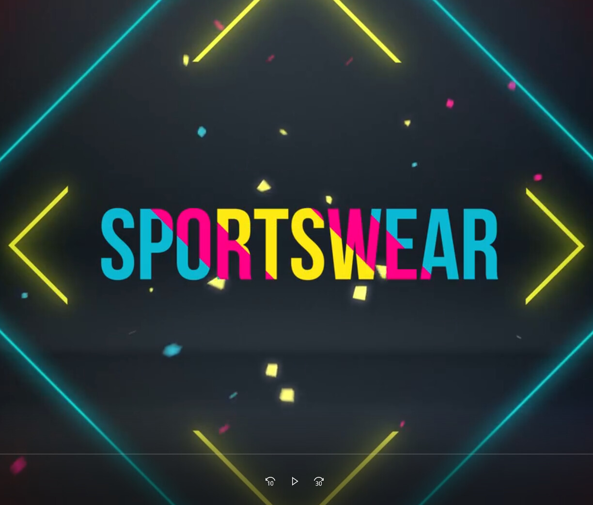 ArtStation - Explosion Sportswear Promo
