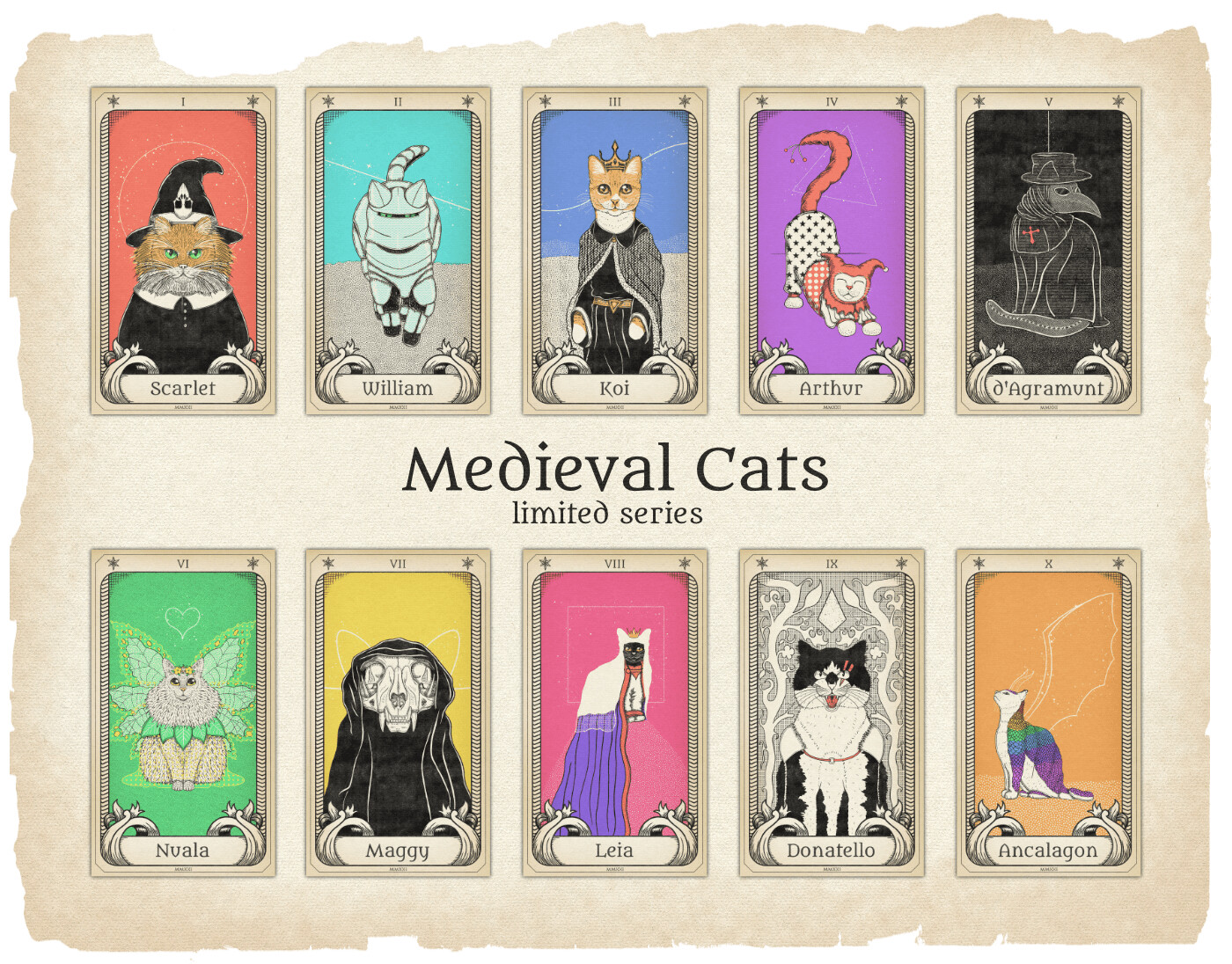 ArtStation - Medieval Cats