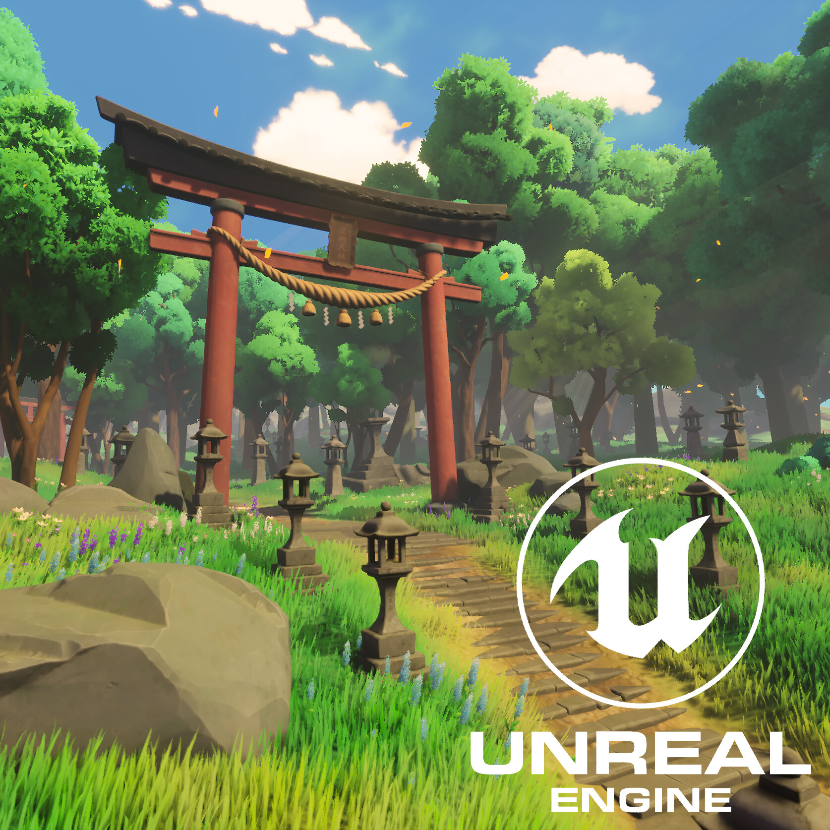 ArtStation - Shinto Pathway