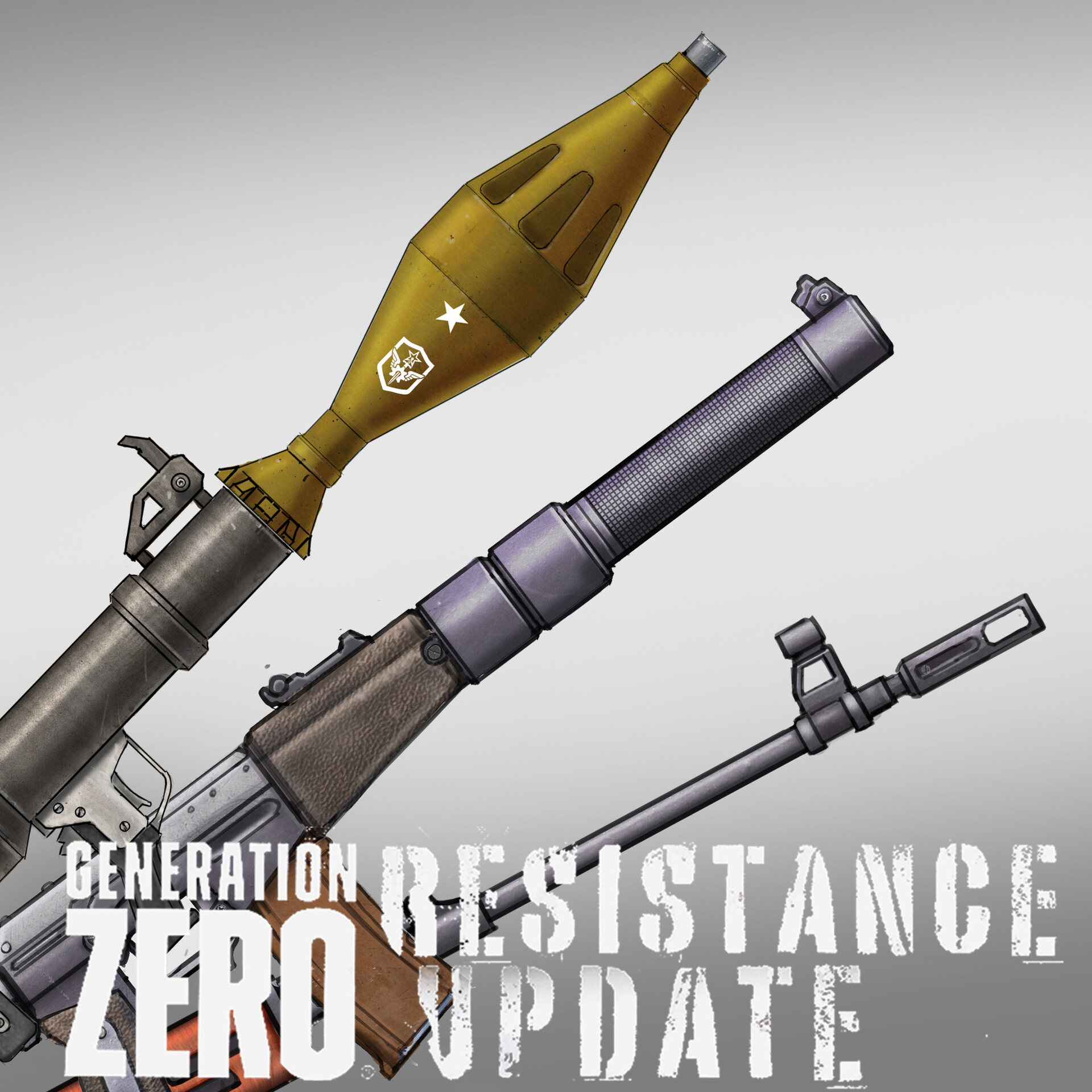 ArtStation - Generation Zero: Resistance Update - Soviet Weapon Pack