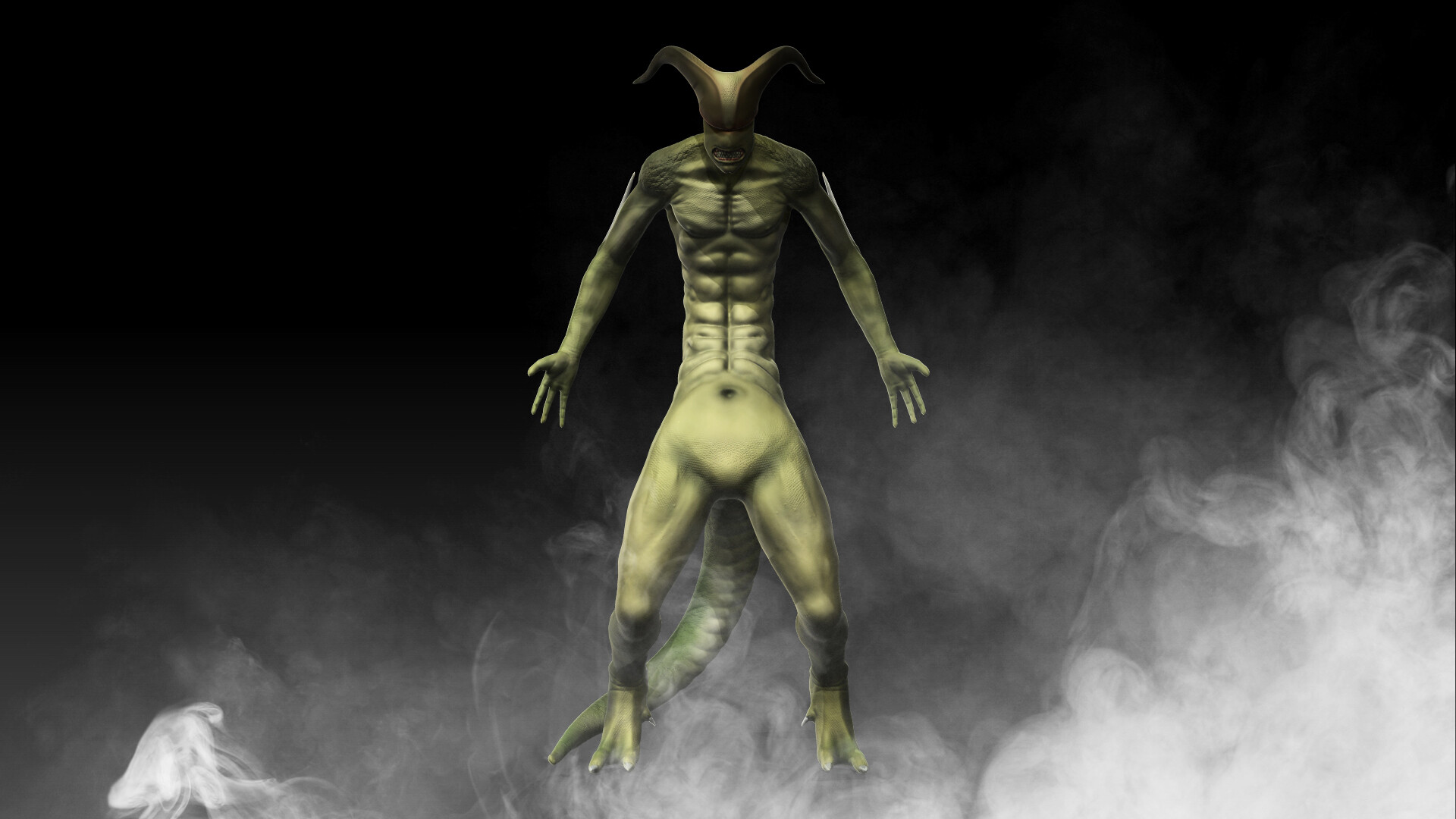 ArtStation - Lizard Monster