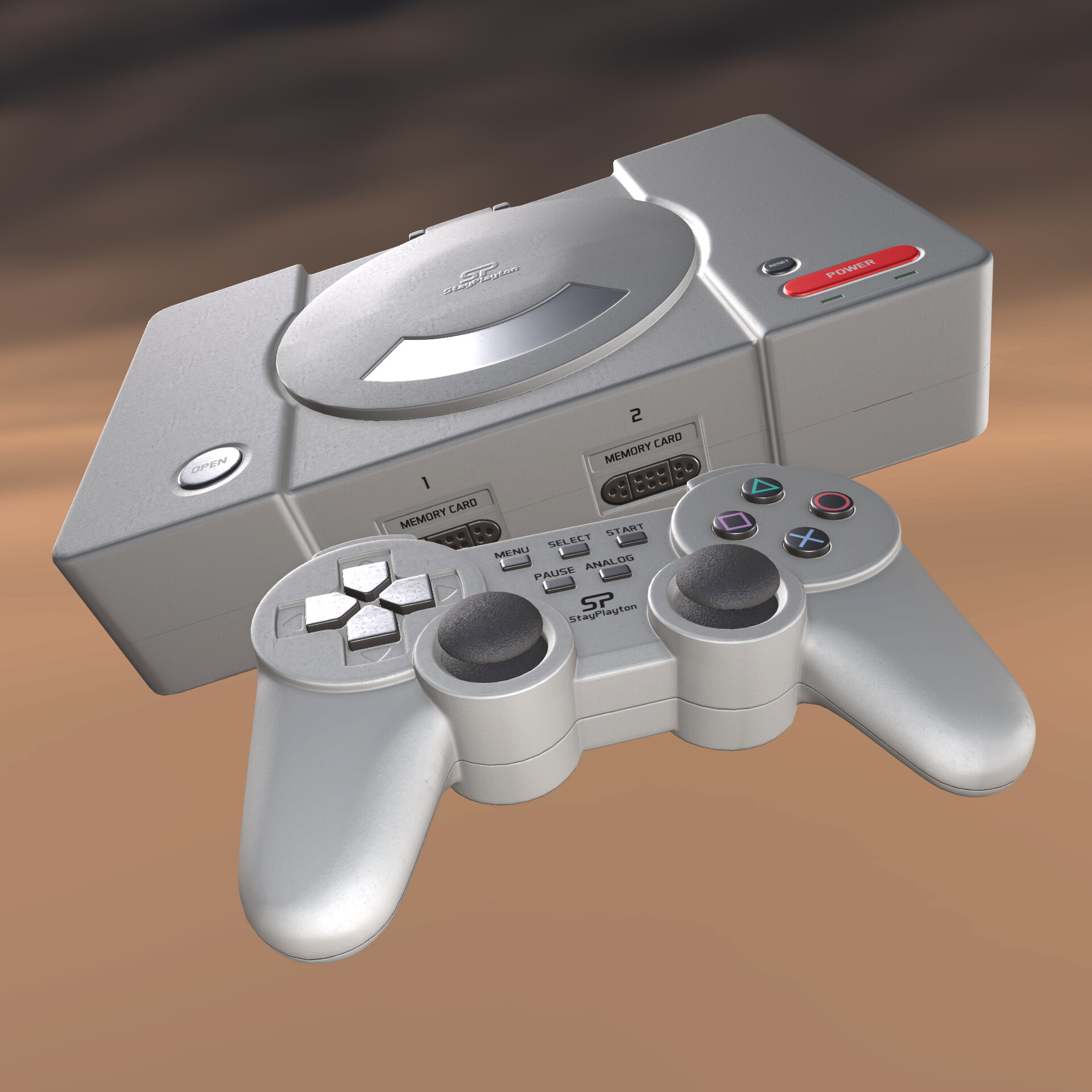 ArtStation - Vintage Video-Game Console [CoolWorks Studio]