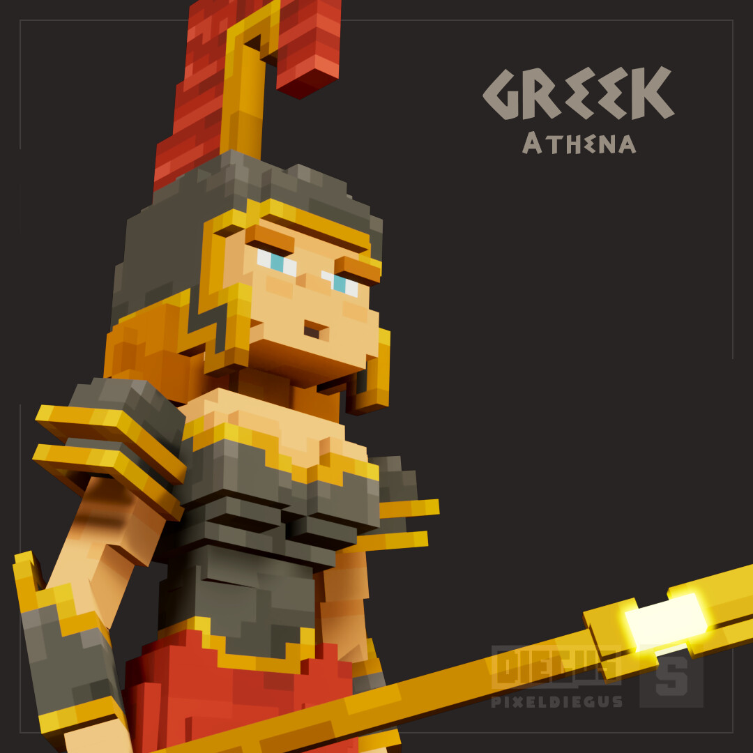 ArtStation - Greek - Athena
