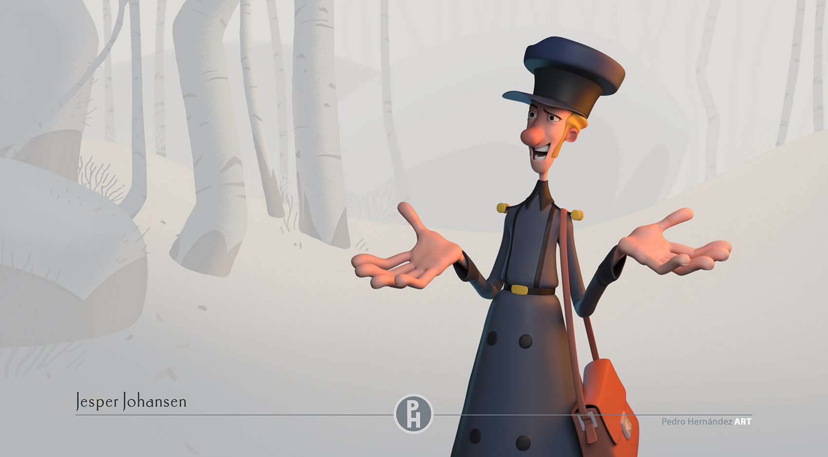 ArtStation - JESPER JOHANSEN (KLAUS) 3D MODEL