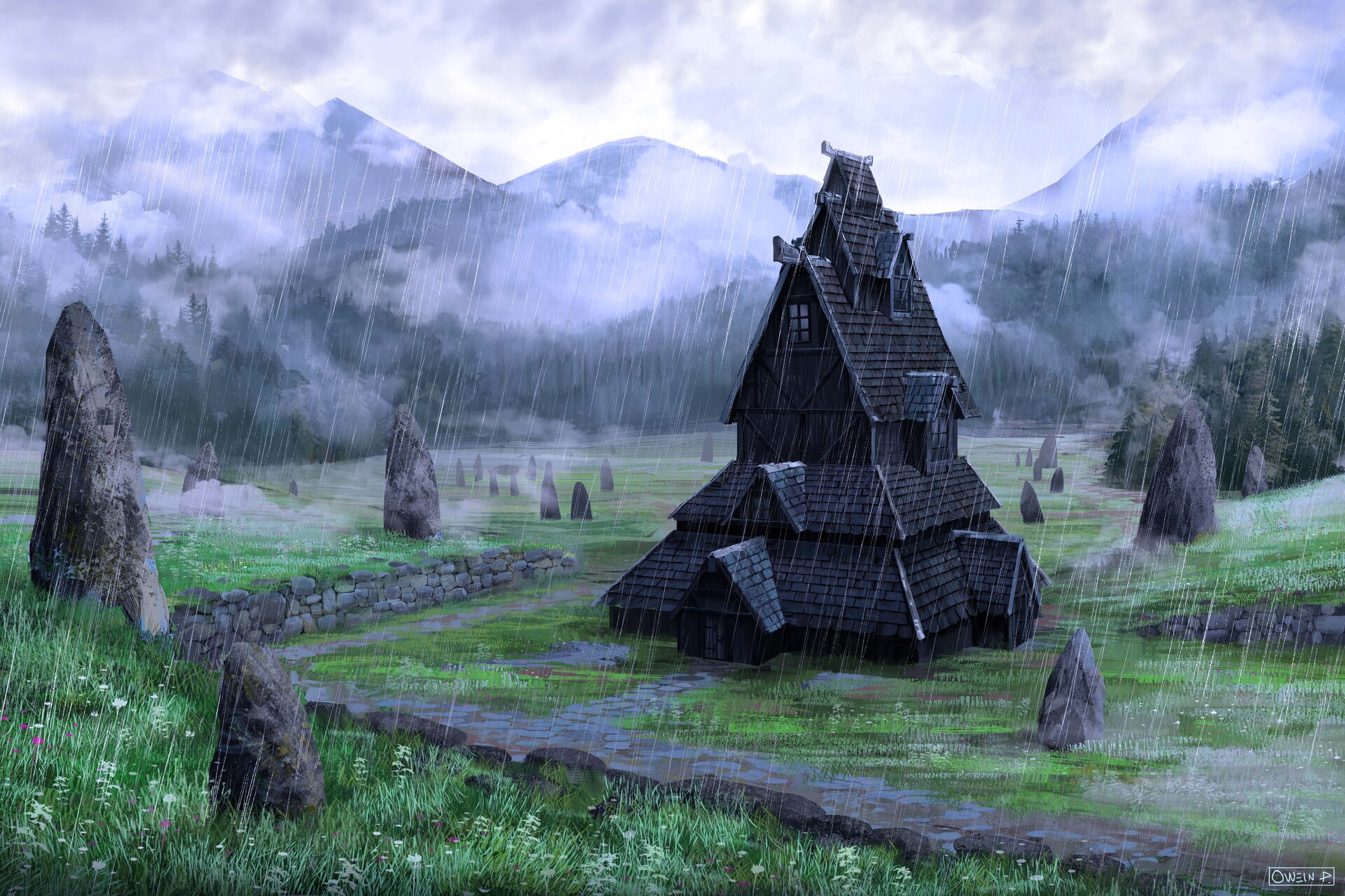 ArtStation - Nordic Temple