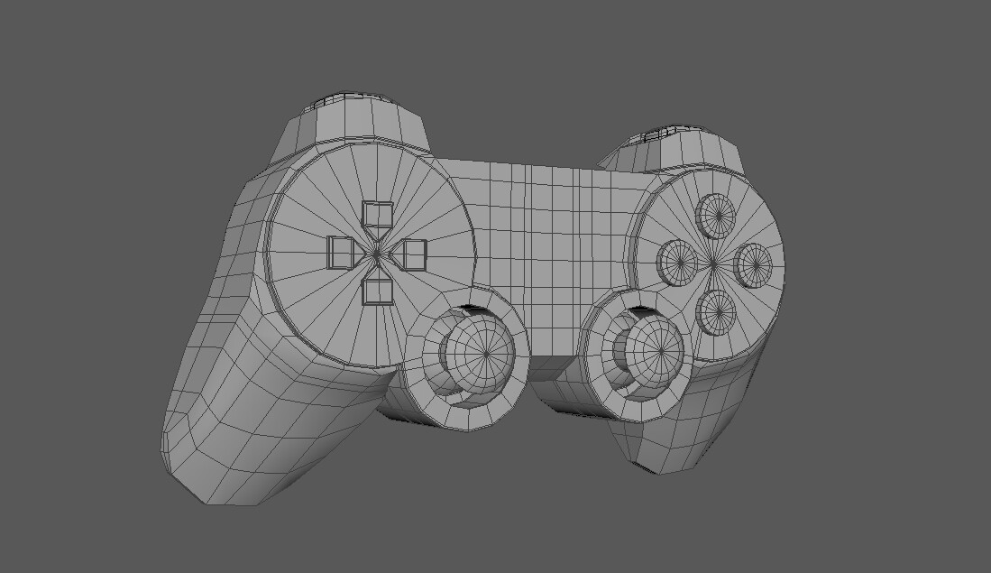 ArtStation - Prop Modeling PlayStation 4 Controller