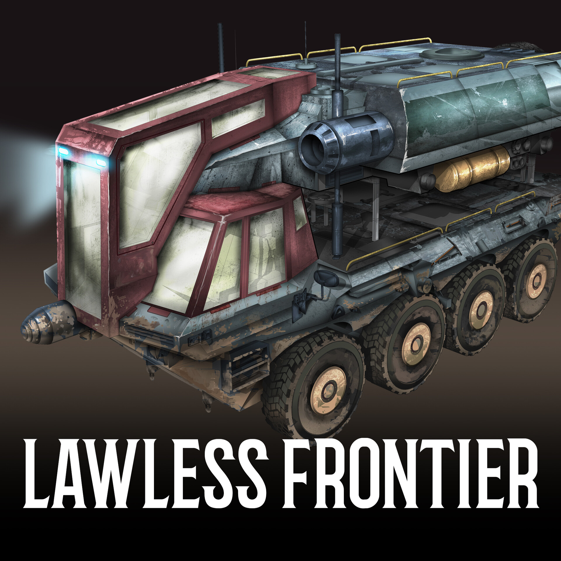 ArtStation - LAWLESS FRONTIER | Vehicle Design