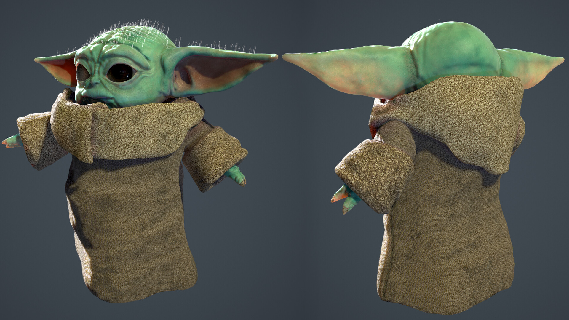 ArtStation - GROGU - Video Game Optimized