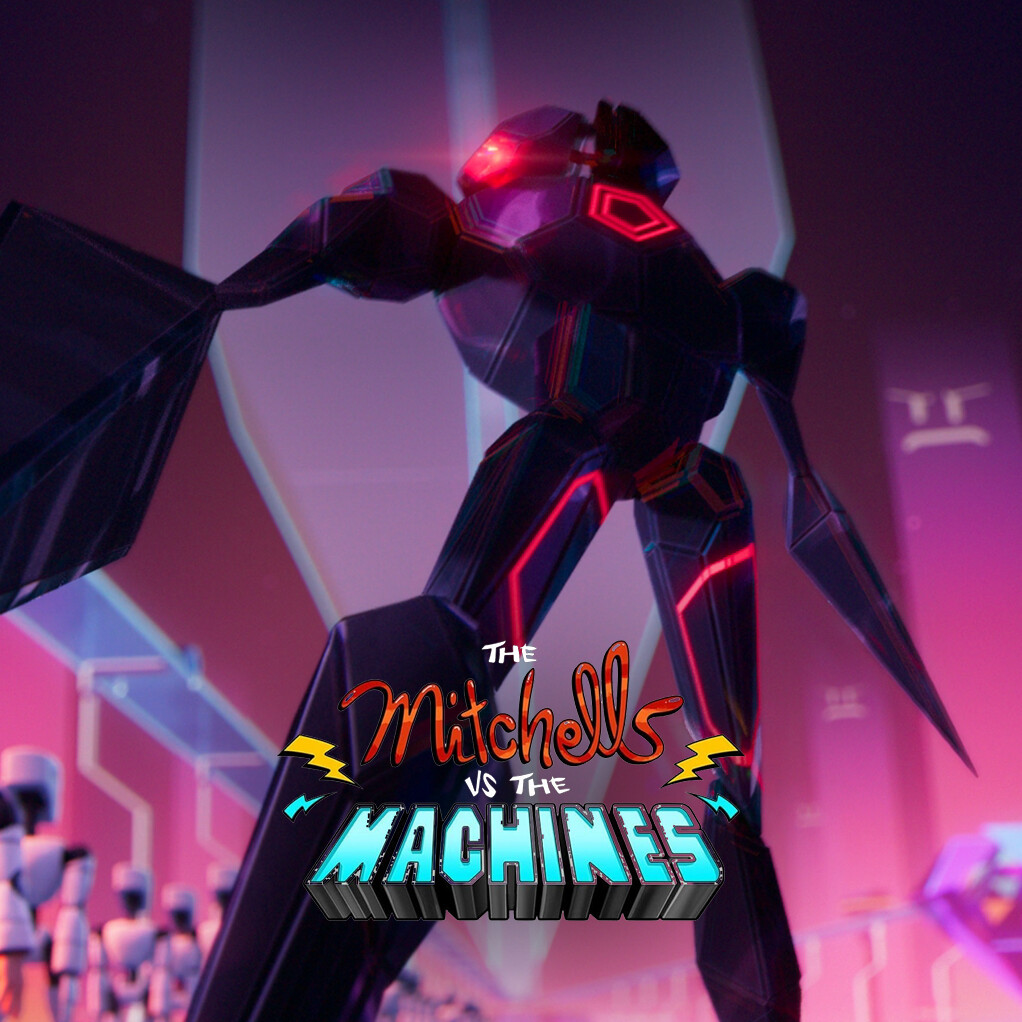 ArtStation - Mitchells vs the Machine - Netflix