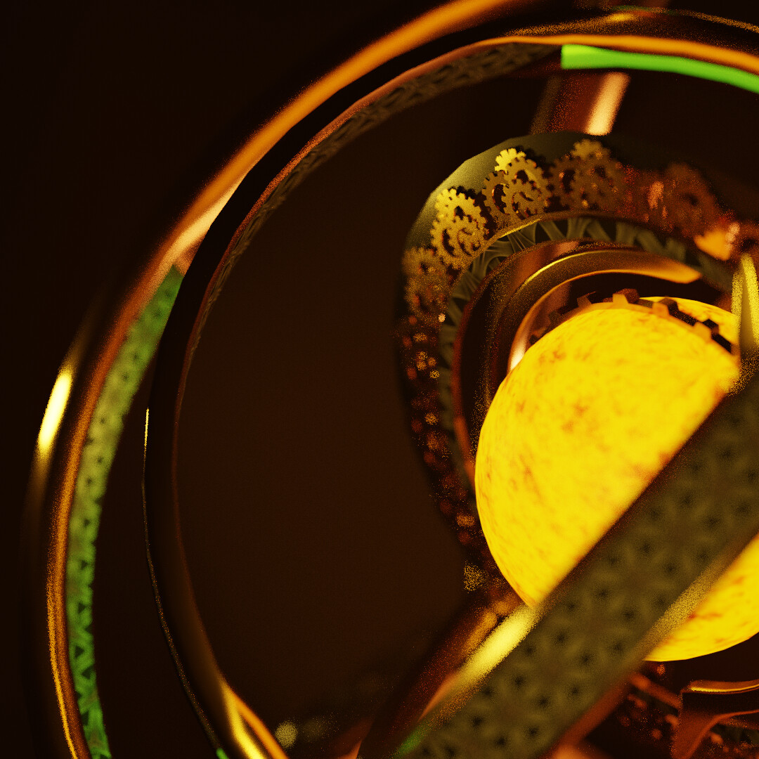 ArtStation - Time bending gyroscope
