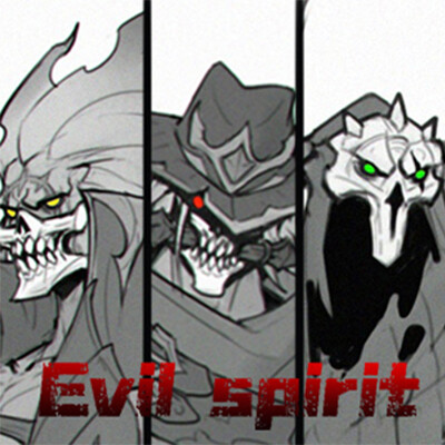 ArtStation - Evil spirit