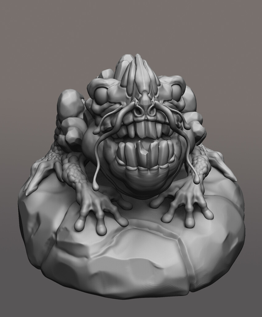 ArtStation - Demon Toad