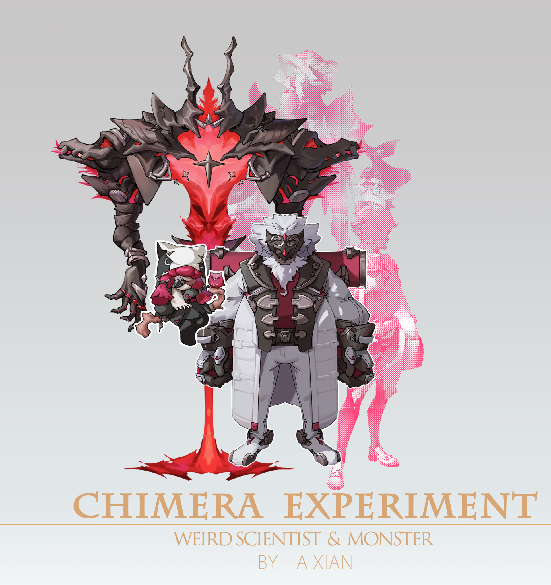 ArtStation - Monster design practice works