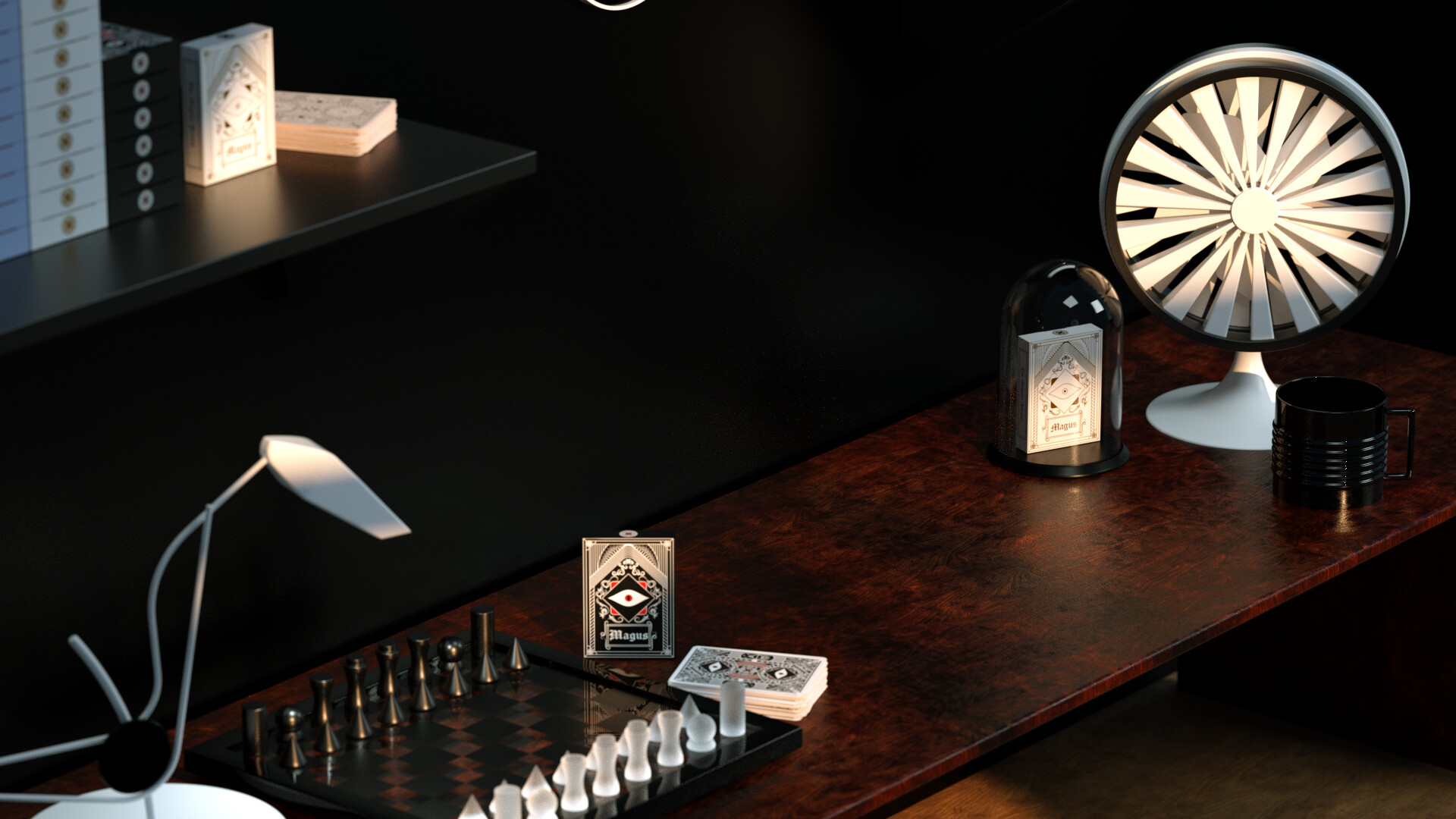 ArtStation - Cool desk